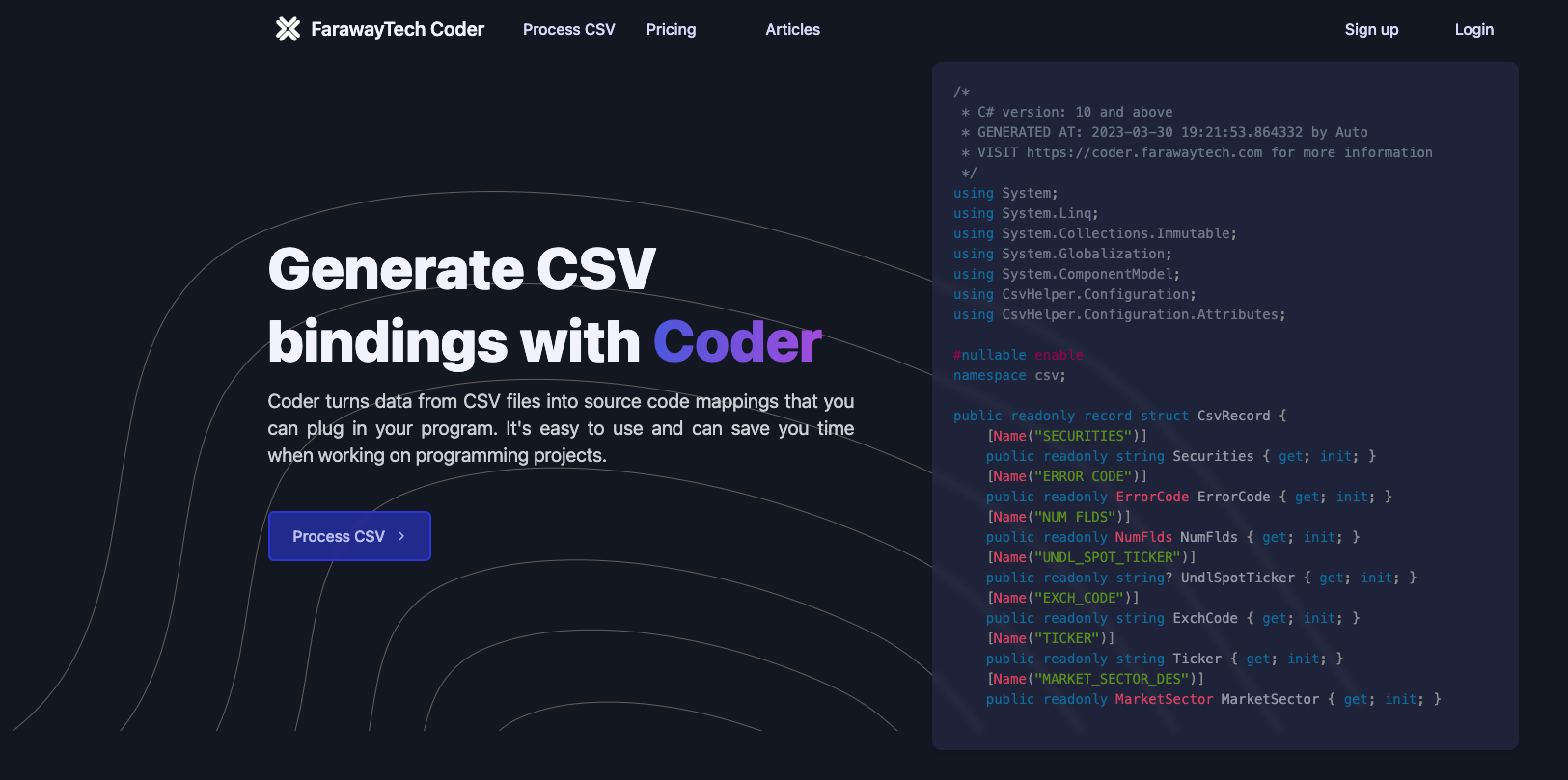 C CSV Parse DateTime Field FarawayTech